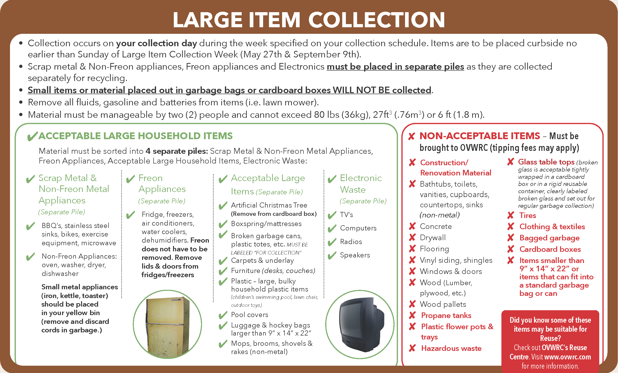 Large Item Collection - Township of Laurentian Valley